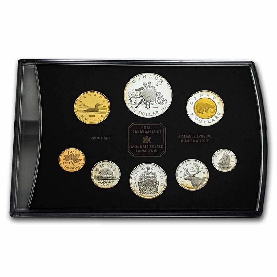 Buy 2001 Canada 8-Coin Silver Proof Set (National Ballet of Canada) | APMEX