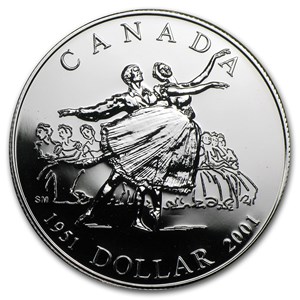 Buy 2001 Canadian Silver National Ballet BU (Coin Only) | APMEX