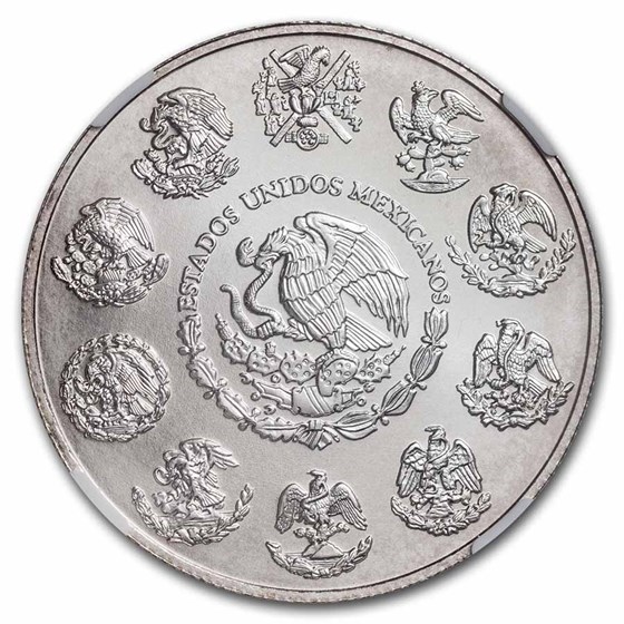Buy 2001 Mexico 1 oz Silver Libertad MS-67 NGC | APMEX