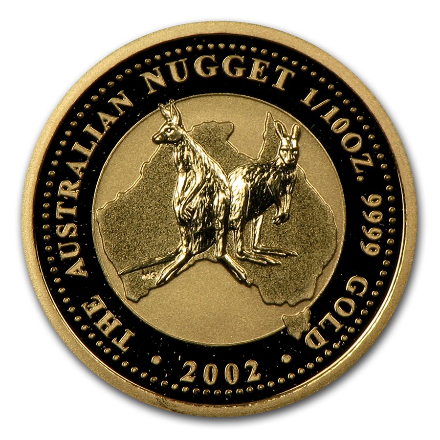 Buy 2002 Australia 1/10 oz Gold Nugget | APMEX