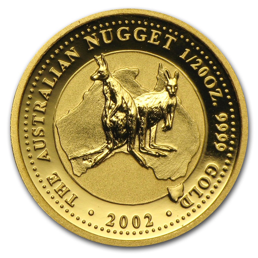 Buy 2002 Australia 1/20 oz Gold Nugget BU | APMEX