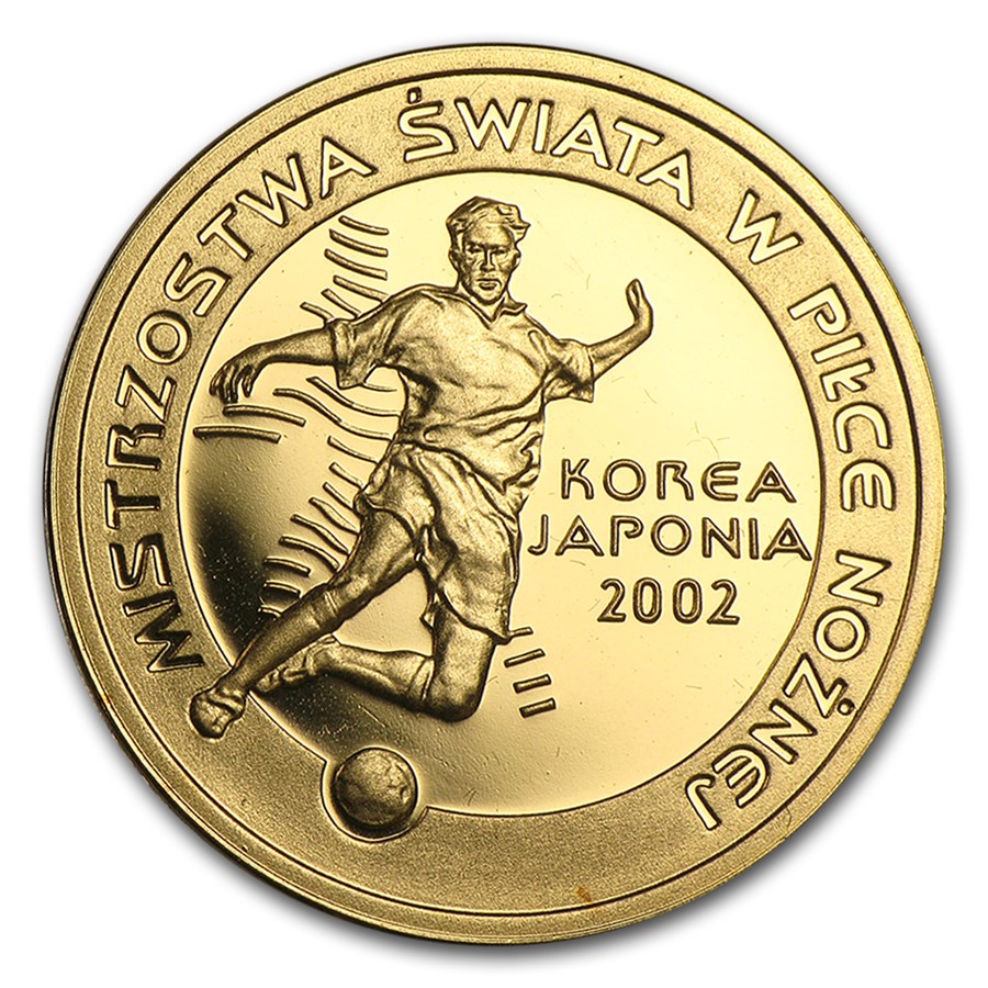 Buy 2002 Poland Proof Gold 100 Zlotych World Cup APMEX buy-2002-poland-proof-gold-100-zlotych-world-cup-apmex