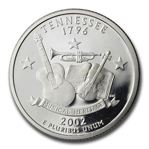 Buy 2002-S Tennessee State Quarter Gem Proof (Silver) | APMEX