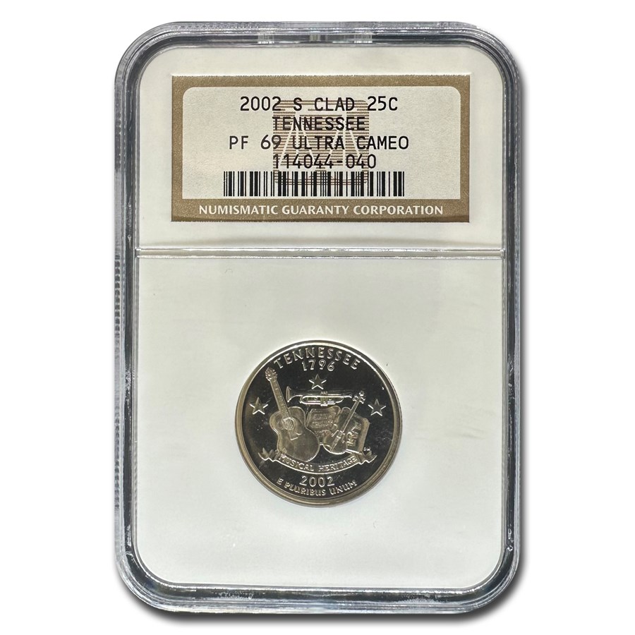 2002-S Tennessee State Quarter PF-69 UCAM NGC