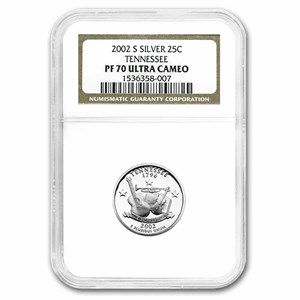 Buy 2002-S Tennessee State Quarter PF-70 UCAM Silver | APMEX