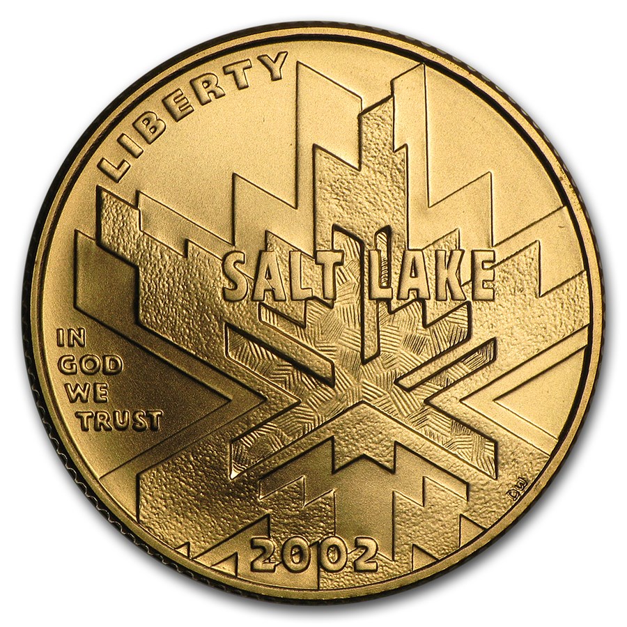 Buy 2002-W Gold $5 Commem Olympic Winter Games BU (w/Box & COA) | APMEX Buy 2002-W Gold $5 Commem Olympic Winter Games BU (w/Box & COA) | APMEX