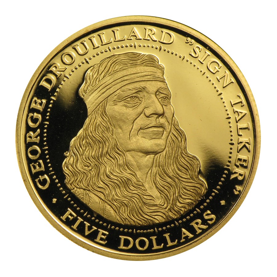 Buy 2003 1/5 oz Gold Proof Round - Shawnee Tribe Drouillard | APMEX
