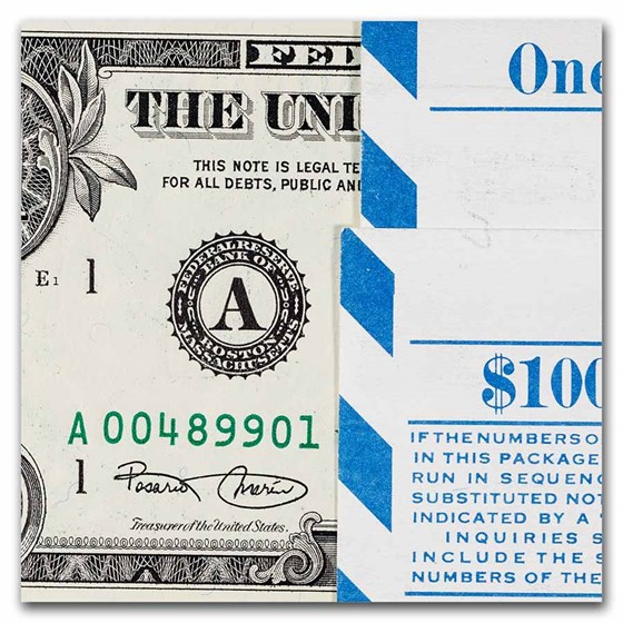 Buy 2003 $1 BEP *Star* Note Pack - 100 Notes - CU | APMEX