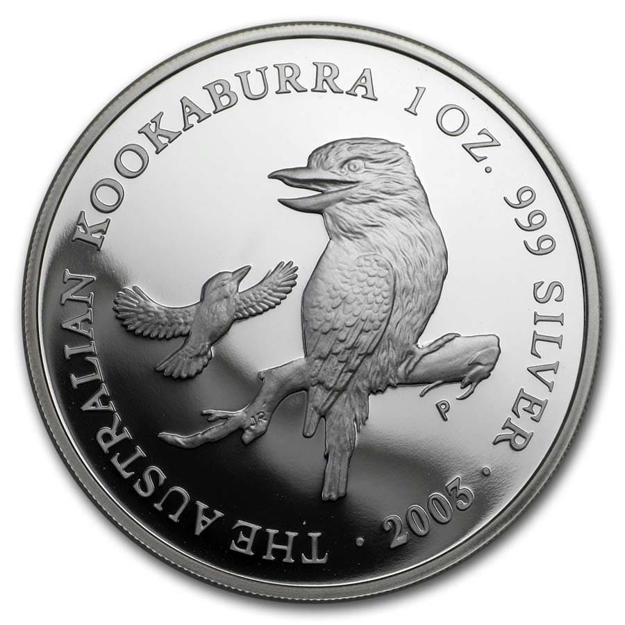 Buy 2003 Australia 1 oz Silver Kookaburra Proof | APMEX
