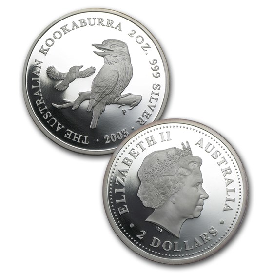 Buy 2003 Australia 3-Coin Silver Kookaburra Proof Set | APMEX