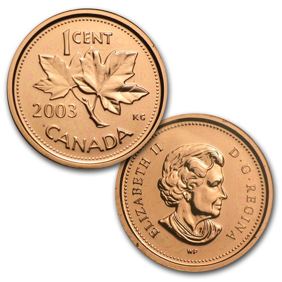 Buy 2003 Canada Queen Elizabeth II Coronation Coin & Stamp Set | APMEX