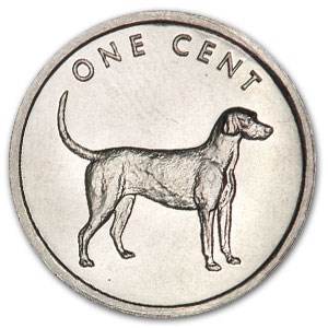 Buy 2003 Cook Islands 1 Cent Pointer Dog | APMEX