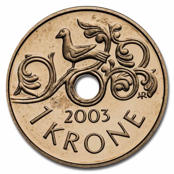 2003 Norway 6 coin Gold Proof Set w/Box and COA