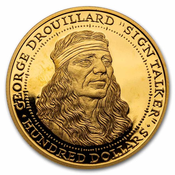 Buy 2003 Shawnee Tribe 2-Coin 1 oz Gold & Silver Round Proof Set | APMEX