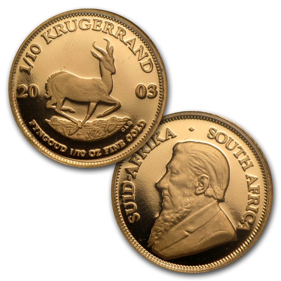 Buy 2003 South Africa 4-Coin Gold Krugerrand Proof Set | APMEX