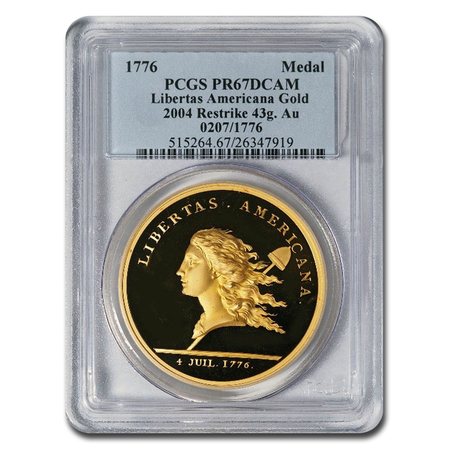 Buy 2004 1776 FR Gold Libertas Americana PR-67 DCAM | APMEX