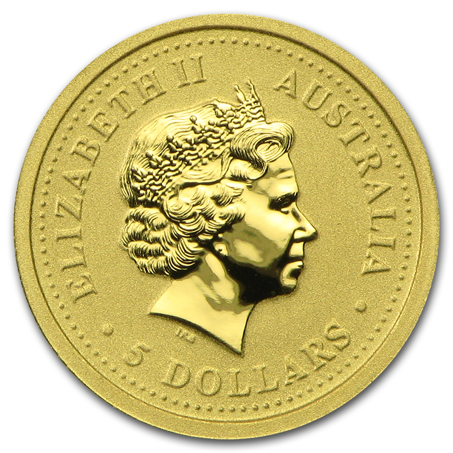 APMEX - 2004 Australia 1/20 oz Gold Lunar Monkey BU (SI, Colorized)