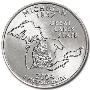 Buy 2004-D Michigan State Quarter BU | APMEX