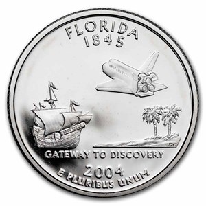 Buy 2004-S Florida State Quarter Gem Proof (Silver) | APMEX