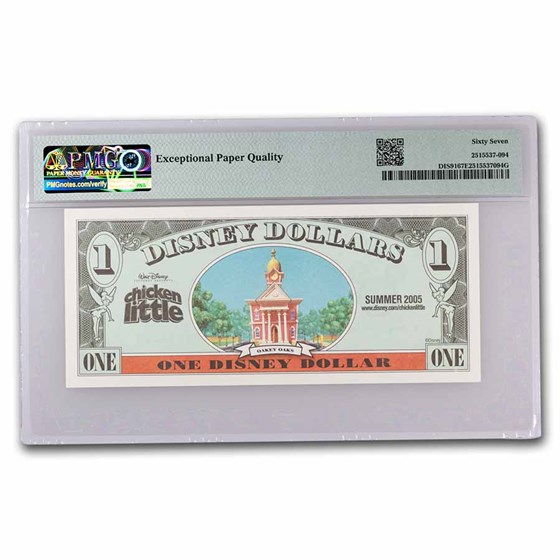 Buy 2005 $1.00 (T) Chicken Little CU-67 EPQ PMG (DIS#91) | APMEX