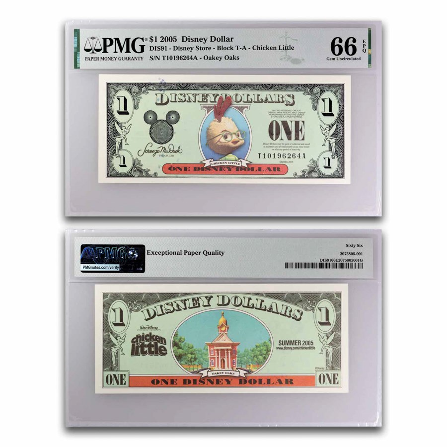 Buy 2005 $1 TA Chicken Little CU-66 EPQ PMG | APMEX