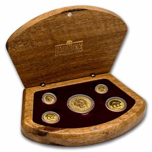 Buy 5-Coin Proof Set 2005 Australia Gold Nugget | APMEX
