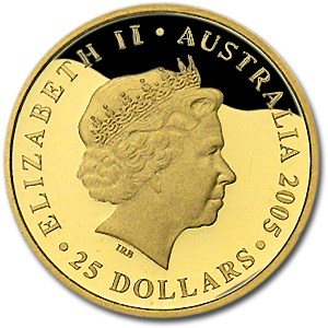 Buy 2005 Australia Proof Gold $25 Sovereign PF-70 NGC | APMEX