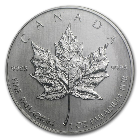 Buy 2005 Canadian 1 oz Palladium Maple MS-69 NGC | APMEX