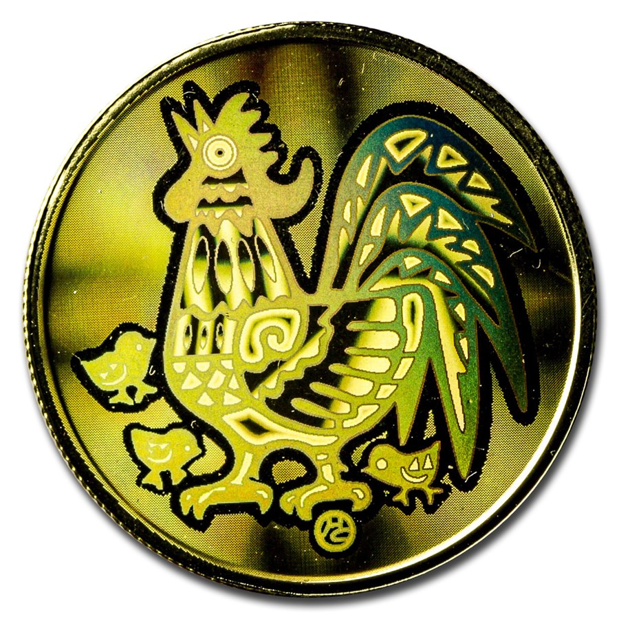 Buy 2005 Canada Gold $150 Rooster Hologram (Coin Only) | APMEX