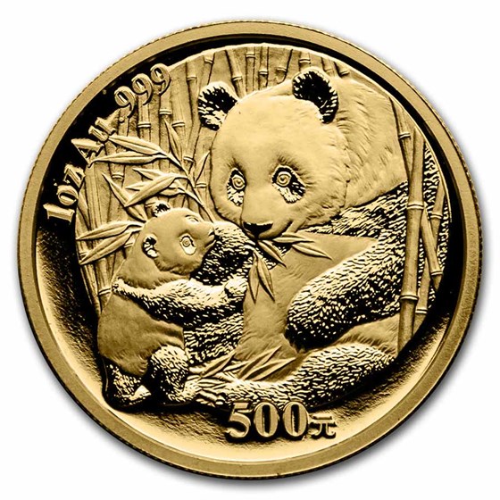 Buy 2005 China 6-Coin Gold Panda and Lunar Premium Rooster Set BU | APMEX