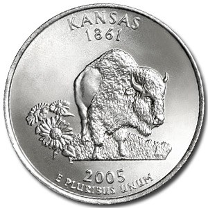 Buy 2005-P Kansas State Quarter BU | APMEX