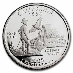 Buy 2005-S California State Quarter Gem Proof (Silver) | APMEX