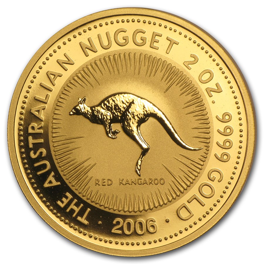Buy 2006 Australia 2 oz Gold Nugget BU | APMEX