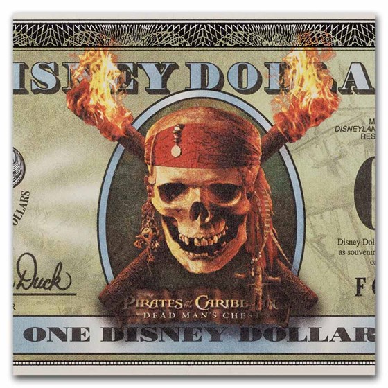 Buy 2007 $1.00 (FF) Pirate Skull Fire CU-64 EPQ (DIS#135) | APMEX