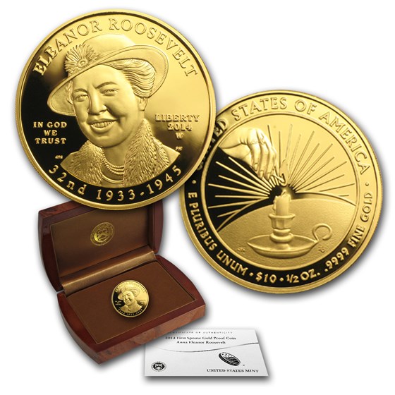 Buy 2007-2016 1/2 oz Gold First Spouse Coins Complete Proof Set | APMEX