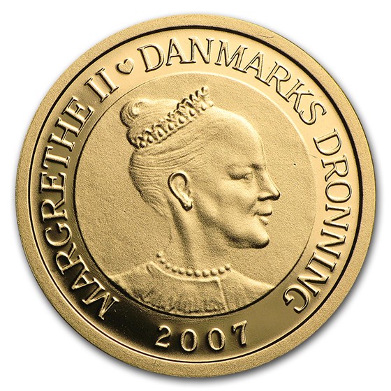 Buy 2007 Denmark Gold 10 Kroner The Nightingale BU | APMEX