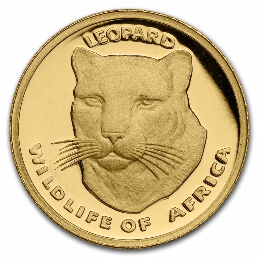 Buy 2007 Liberia 1/10 oz Proof Gold 10 Dollars Leopard | APMEX