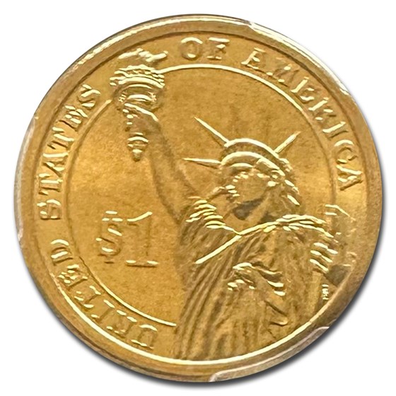 2007-P George Washington Dollar MS-65 PCGS (Missing Edge Letters)