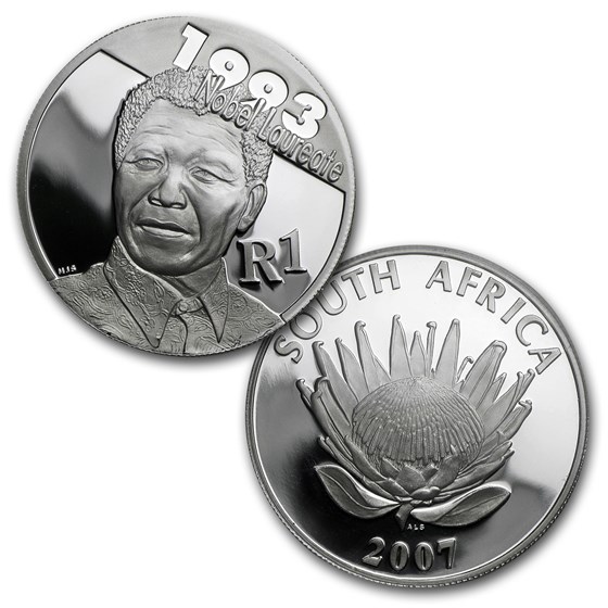 Buy 2007 South Africa 5-Coin Mandela/de Klerk Protea Set Proof | APMEX