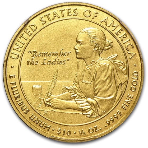 Buy 2007-W 1/2 oz Gold Abigail Adams MS-70 PCGS | APMEX