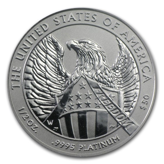 Buy 2007-W 1/2 oz Reverse Proof Platinum Eagle PR-69 PCGS (FS) | APMEX