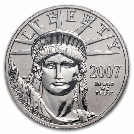 Buy 2007-W 1/2 oz Reverse Proof Platinum Eagle PR-70 PCGS | APMEX