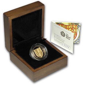 Buy 2008-2009 Great Britain Proof Gold £1 Coin Shield | APMEX