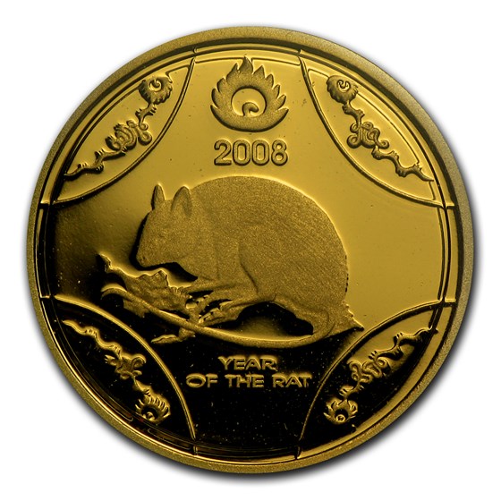 Buy 2008 Australia 1/10 oz Proof Gold Year of the Rat | APMEX