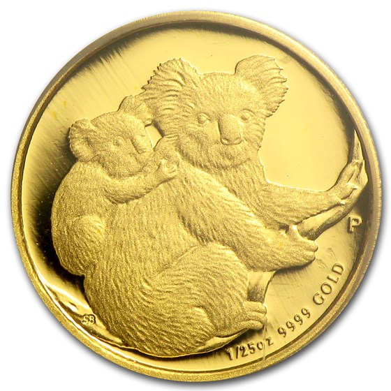 Buy 2008-P Australia 1/25 oz Gold Koala Gem Proof PCGS (FS) | APMEX