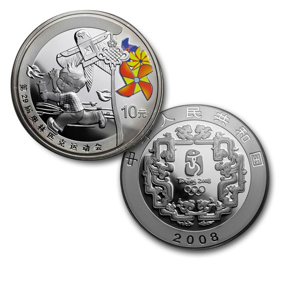 Buy 2008 China 6-Coin Gold & Silver Olympic Proof Set (Series I) | APMEX