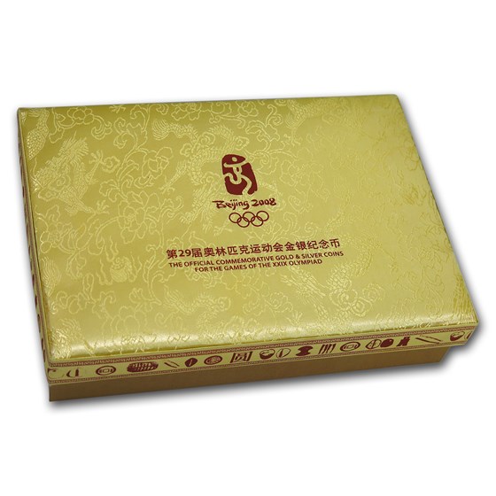 Buy 2008 China 6-Coin Gold & Silver Olympic Proof Set (Series II) | APMEX