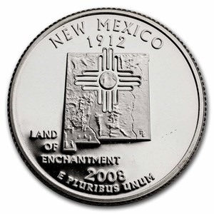 Buy 2008-S New Mexico State Quarter Gem Proof | APMEX