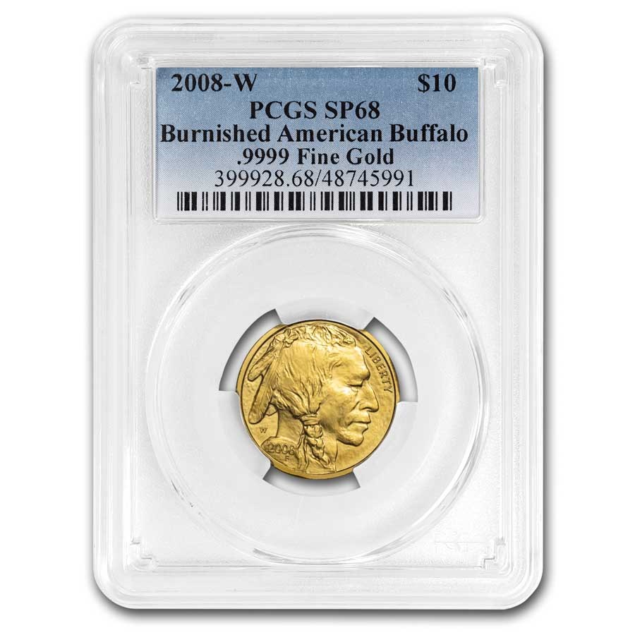 2008-W 1/4 oz Gold Buffalo MS-68 PCGS