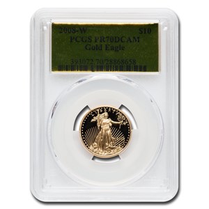 Buy 2008-W 1/4 oz Proof American Gold Eagle PR-70 PCGS (Gold Label) | APMEX